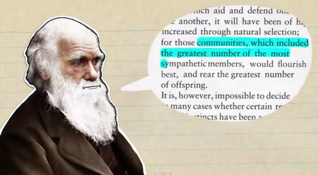 A New Take on Darwin: Humans Are Kind [VIDEO] - Goodnet