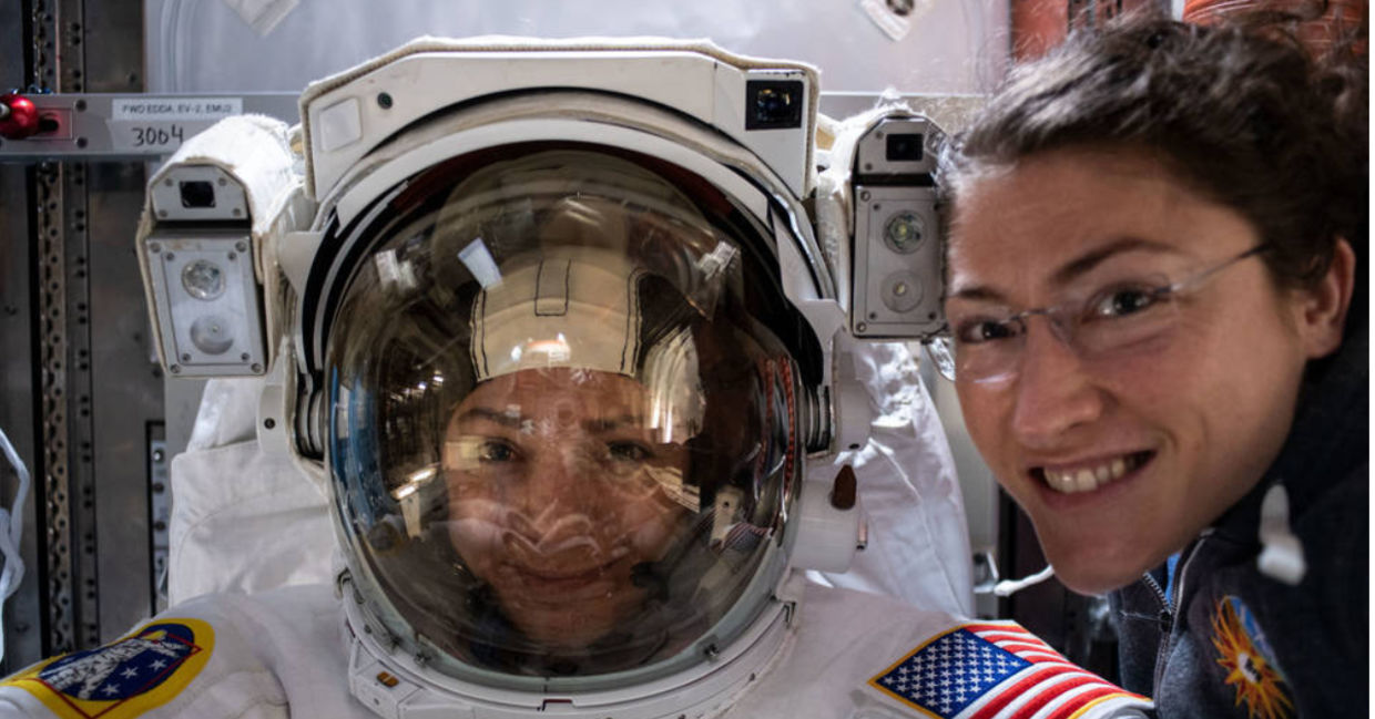 NASA's Historic First All-Female Spacewalk Goes Off without a Hitch ...
