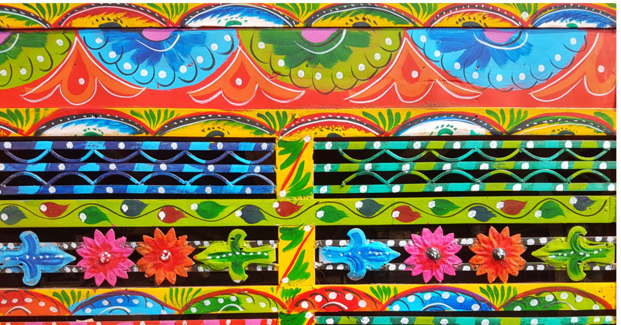 Pakistani Truck Art Patterns