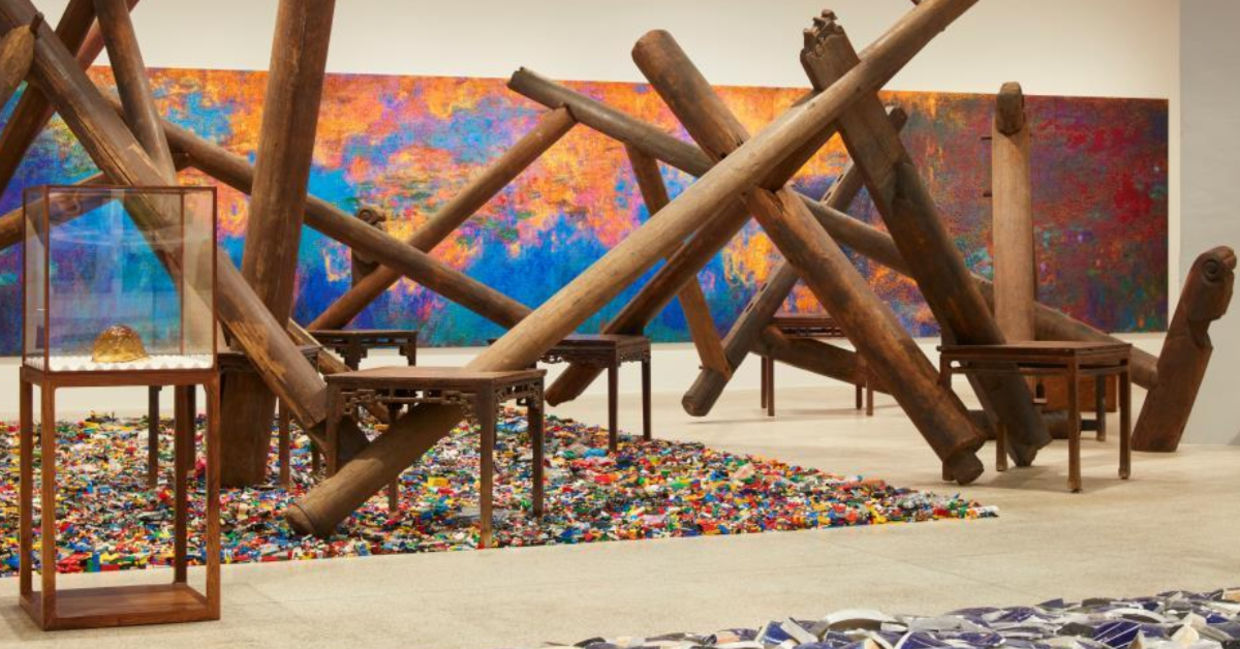 Acclaimed Artist Recreates ‘Water Lilies’ From Iconic Bricks - Goodnet